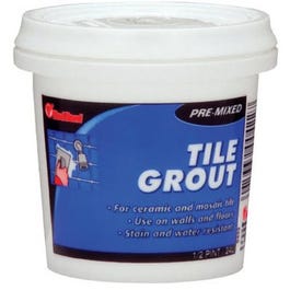 Pre-Mixed Tile Grout, 1/2-Pint - Danville, WV - Byrnside Hardware