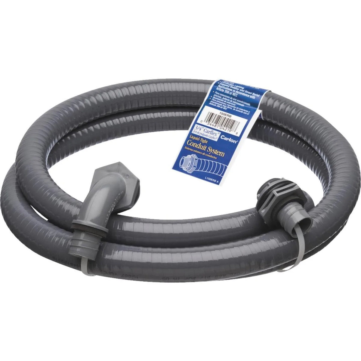 Carlon 1/2 In. x 6 Ft. Carflex Non-Metallic Conduit Kit - Danville, WV ...