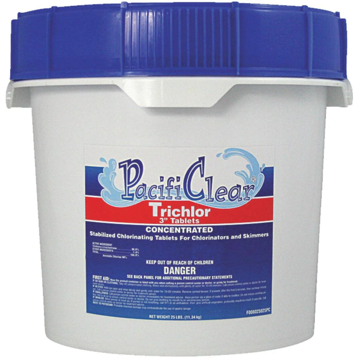 PacifiClear 3 In. 25 Lb. Trichlor Chlorine Tablet - Danville, WV ...